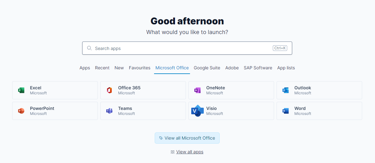 How to Connect to AppsAnywhere on Windows