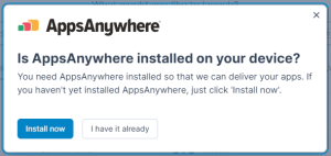 How to Connect to AppsAnywhere on Windows